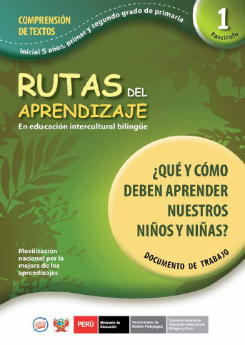 Perú: Ponen en circulación rutas del aprendizaje para educación ...